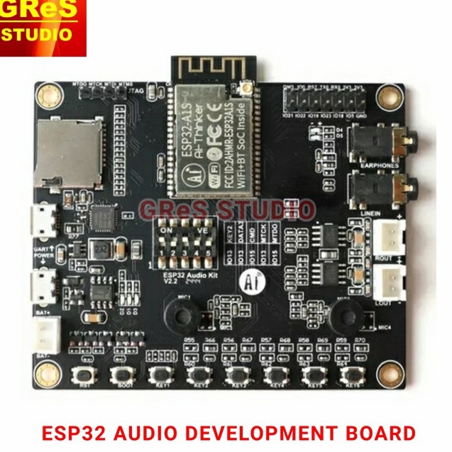Jual TERLARIS.. ESP32 Audio Kit WiFi+Bluetooth Module ESP32 Serial to ...