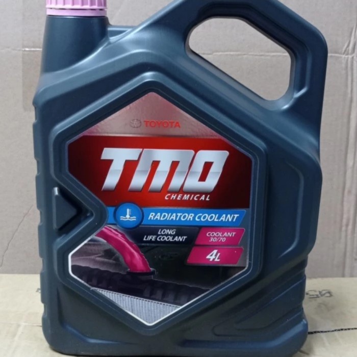 Jual Toyota Tmo Chemical Radiator Coolant 30/70 4L Original | Shopee ...