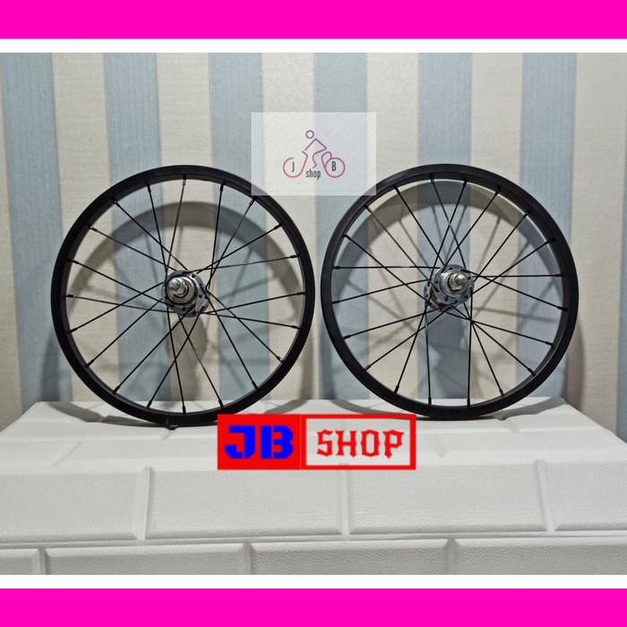 Jual Terlaris Velg Rim Roda Sepeda 16 18 Inch Alloy Wheel Set Siap ...