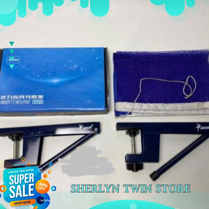 Jual NET TIANG PINGPONG TENIS MEJA UNIKER 4313 ORIGINAL IMPORT PRODUK ...
