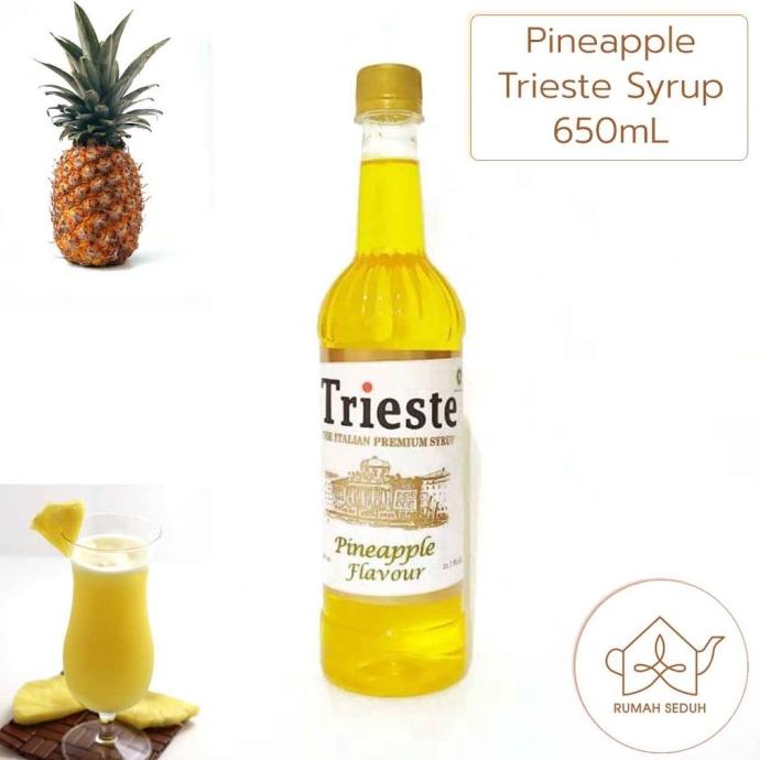 Jual Trieste Syrup 650mL Tea Mojito Series - Lychee Mango Pandan Mint ...
