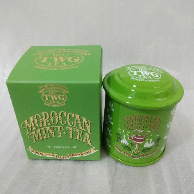 Jual TWG TEA Moroccan Mint Tea Loose Leaf Mini Tin 20g | Shopee Indonesia