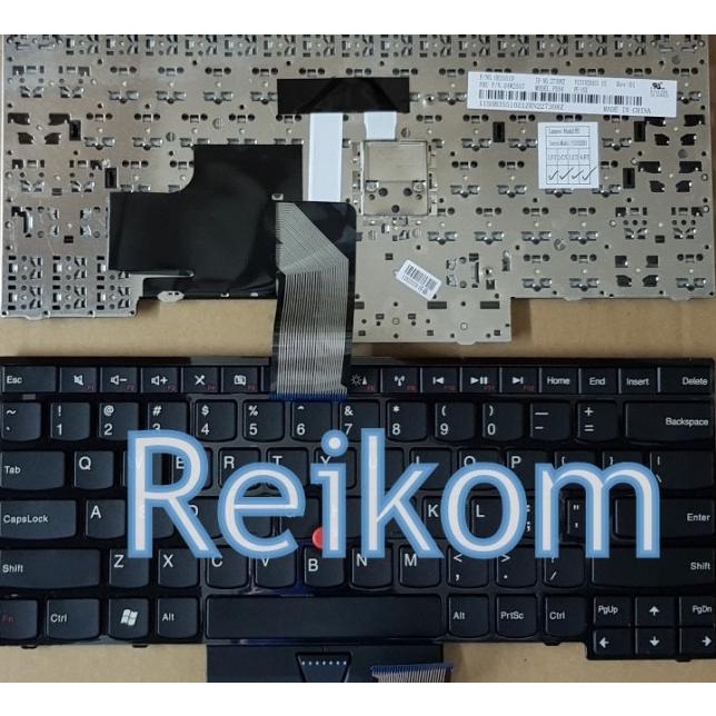 Jual Keyboard Laptop Notebook Lenovo Thinkpad E330 E335 E430 E435 Hitam | Shopee Indonesia