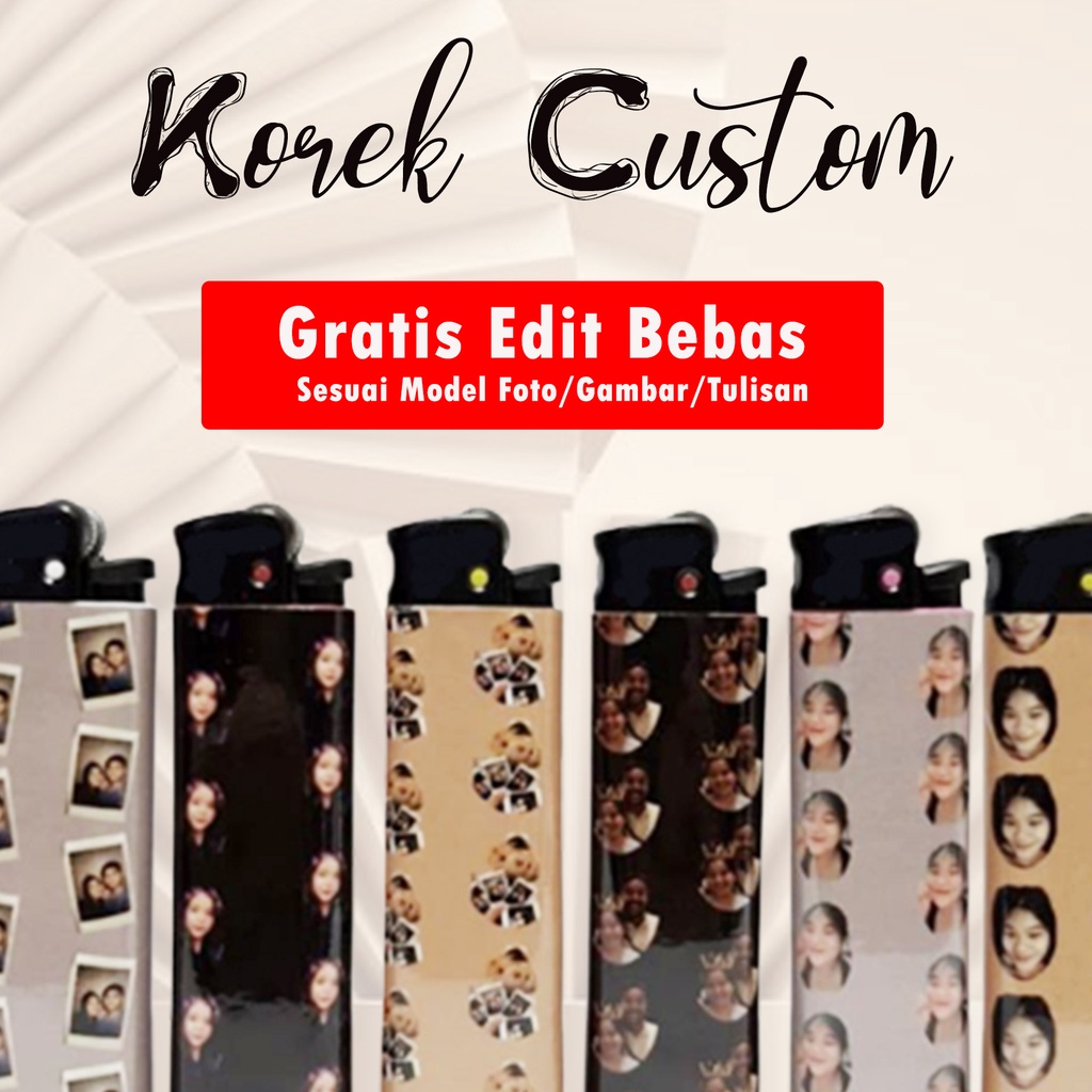 Jual Korek Custom | Shopee Indonesia