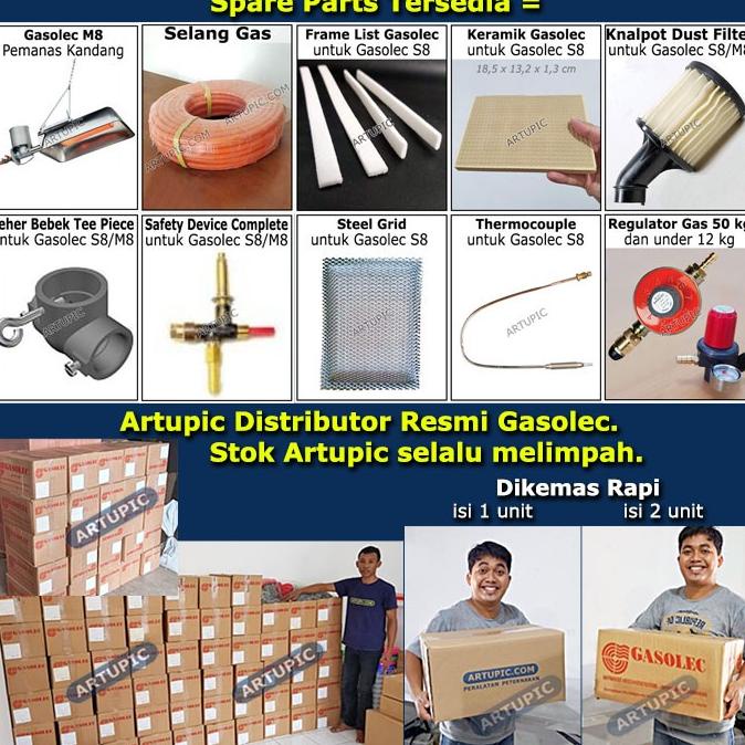 Jual Gasolec S8 Infrared Brooder Heater Pemanas Kandang Ayam Unggas ...