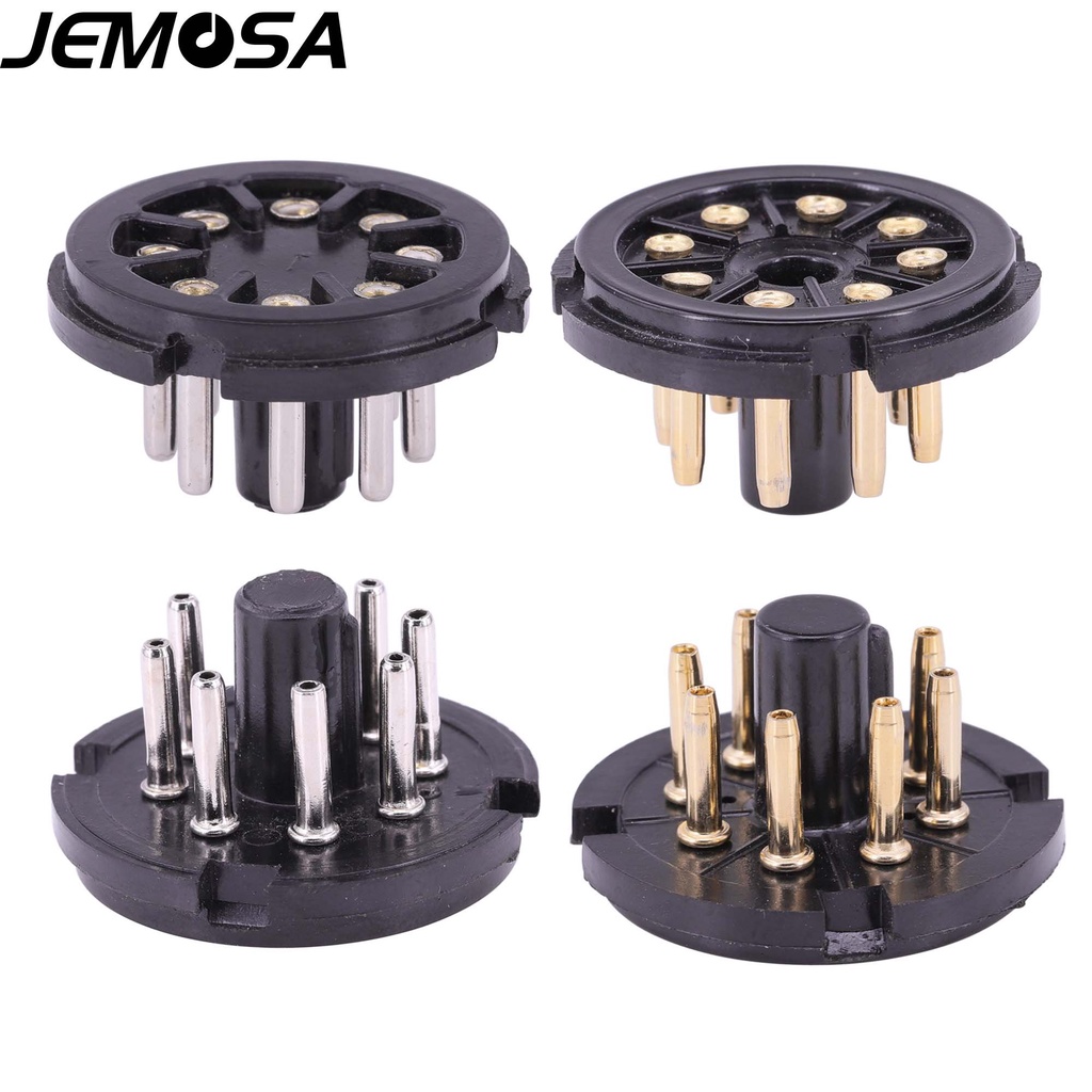 Jual &8Pin Tube Socket S8AEH Bakelite Vintage Valve Tube Socket For ...