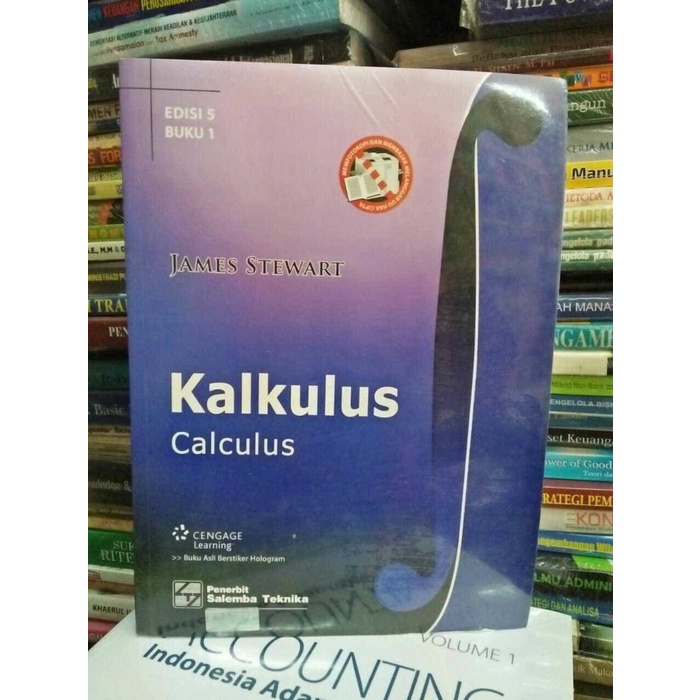 Jual Kalkulus 1 Calculus Edisi 5.Ori James Stewart Berkualitas | Shopee ...
