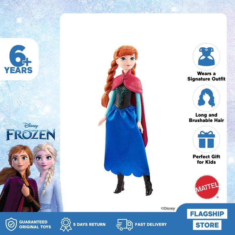 Jual Disney Frozen Anna Basic Doll - Mainan Boneka Anak Perempuan ...