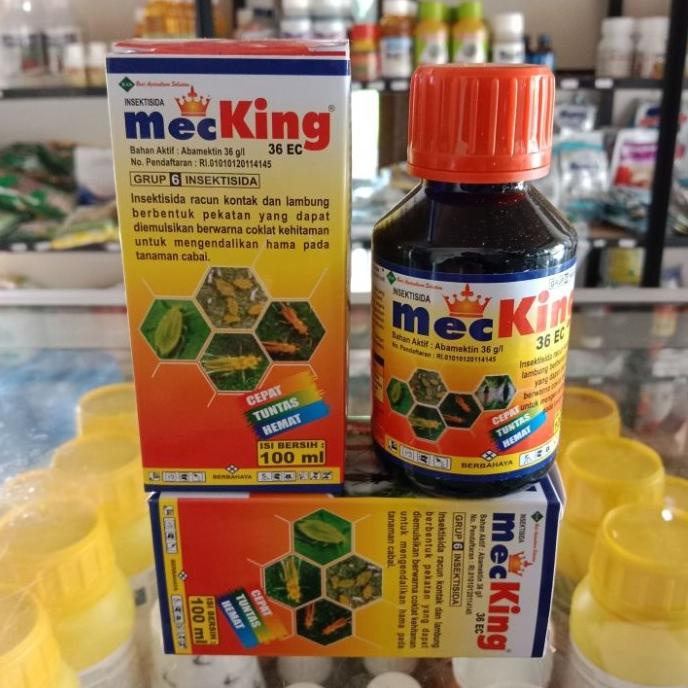 Jual Insektisida Mecking 36EC 100ml -Racun hama Abamektin Thrips kutu ...
