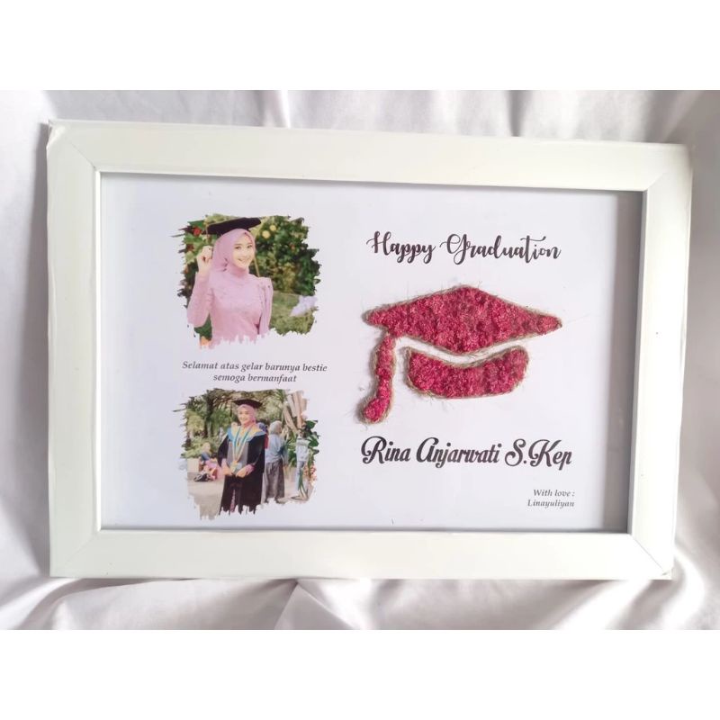 Jual GIFT FRAME TOGA 2D/3D Flowers in frame /Kado Unik | Shopee Indonesia