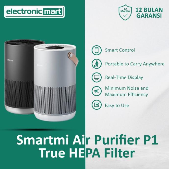 Jual Smartmi Air Purifier P1 True Hepa Filter Systems Terbaik | Shopee ...