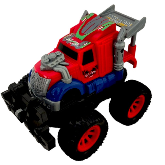 Jual Toy Addict Msv Monster Truck Pull Up Crash Action | Shopee Indonesia