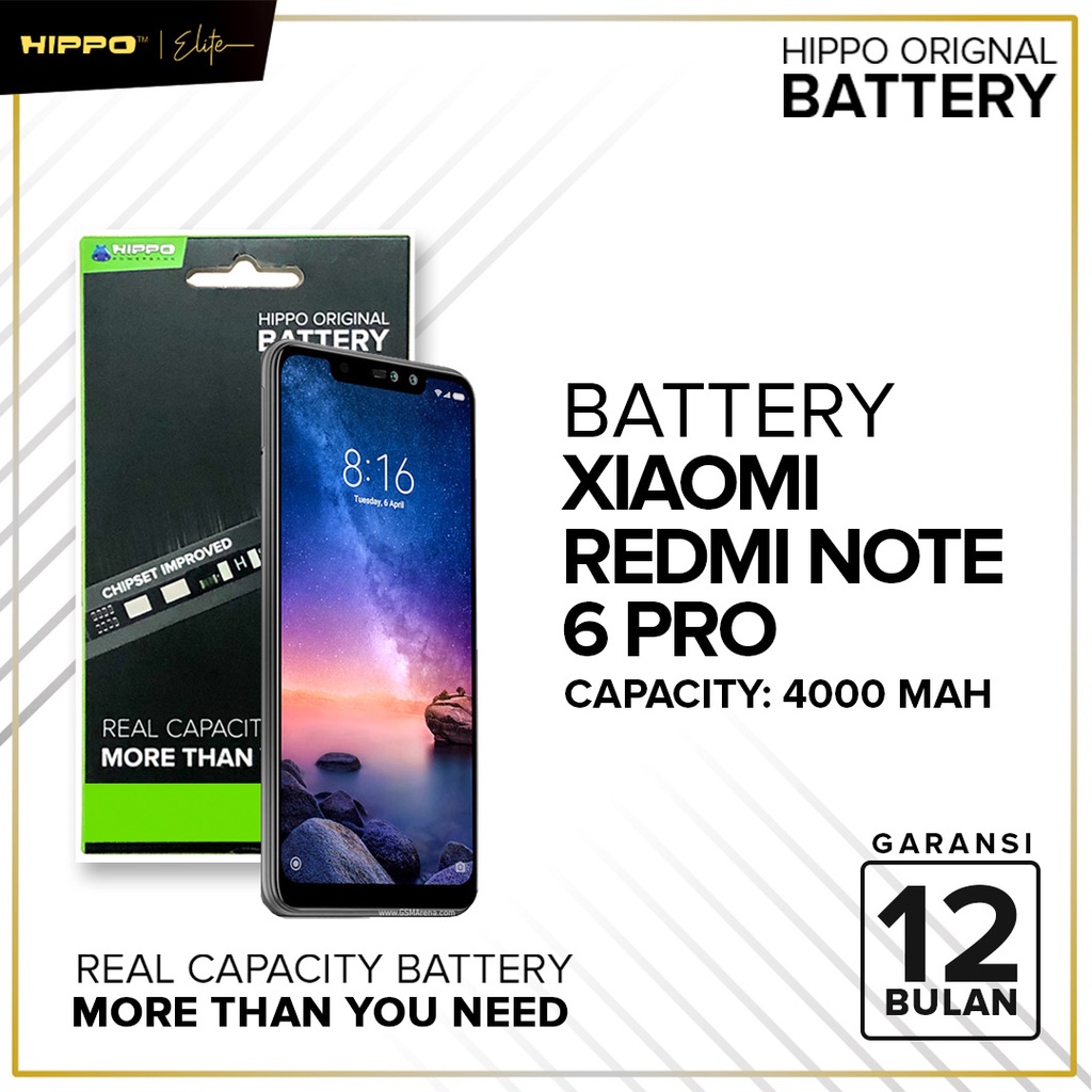 Jual Hippo Baterai Xiaomi Redmi Note 5 | Redmi Note 5 Pro BN45 | Redmi ...