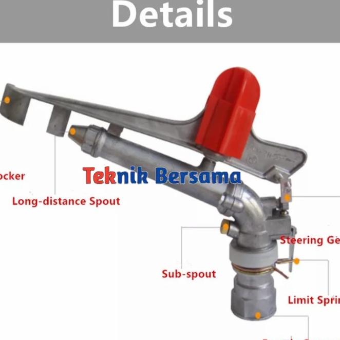 Jual Sprinkler Big Gun 2 Inch Py 40 || Sprinkler Pertanian | Shopee ...