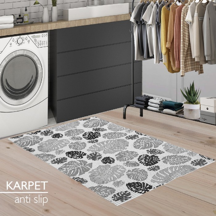 Jual Tikar Busa PVC Kamar Mandi Anti Slip P = 2 meter, Tikar Dapur ABU ...