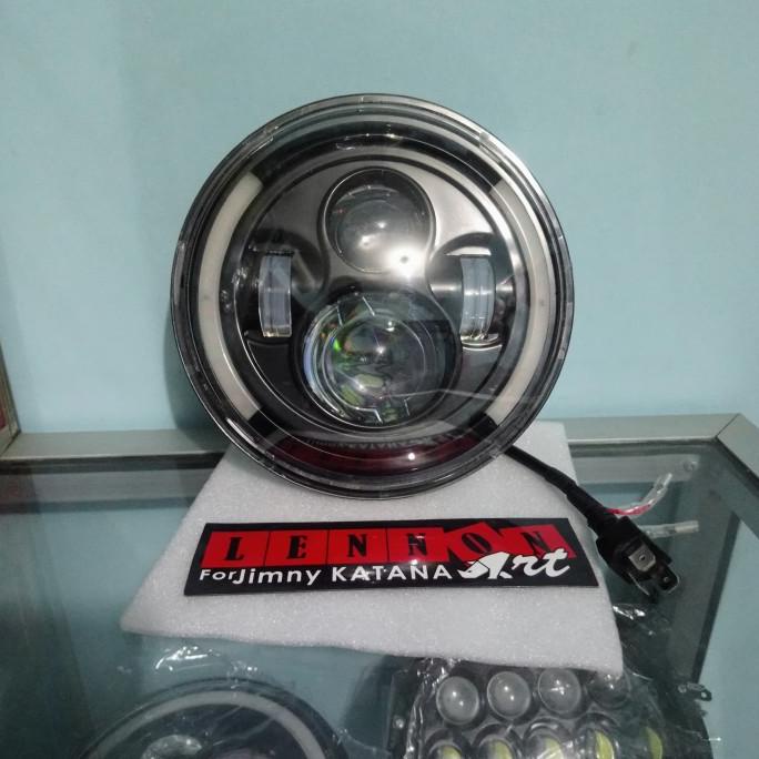 Jual Head Lamp Headlamp Lampu Utama Daymaker 7 In Suzuki Jimny Katana | Shopee Indonesia
