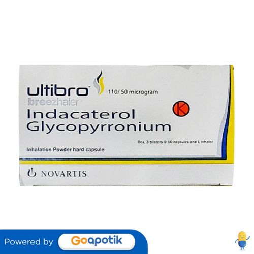 Jual ULTIBRO BREEZEHALER BOX 30 KAPSUL + 1 INHALER | Shopee Indonesia
