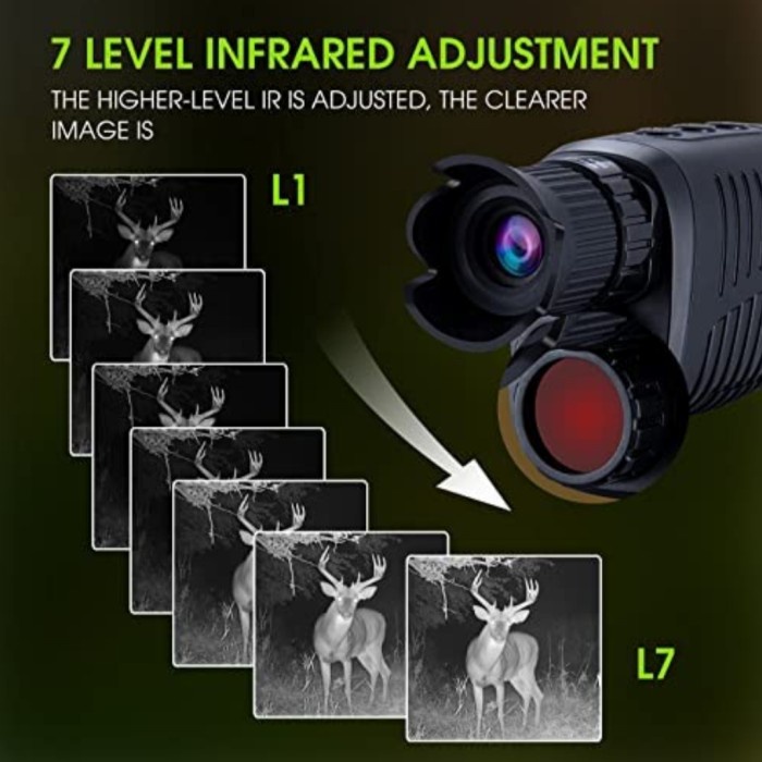 Jual Teropong Night Vision Monocular Hunting Teleskop Binocular ...