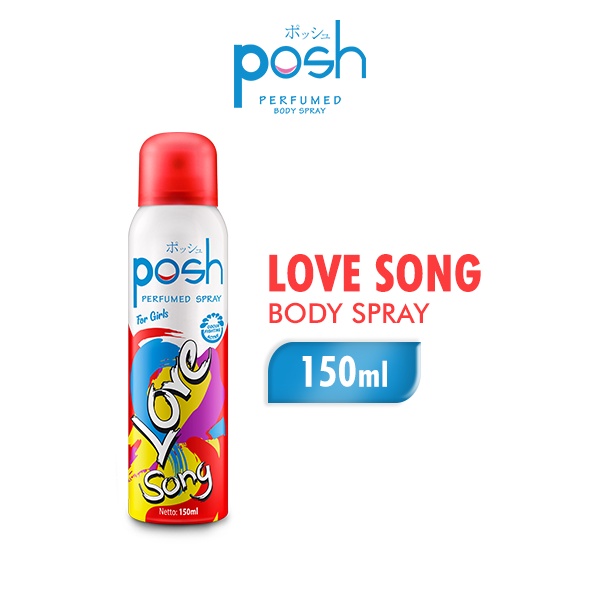 Jual Posh Spray Cologne Love Song Botol 150 ml | Shopee Indonesia