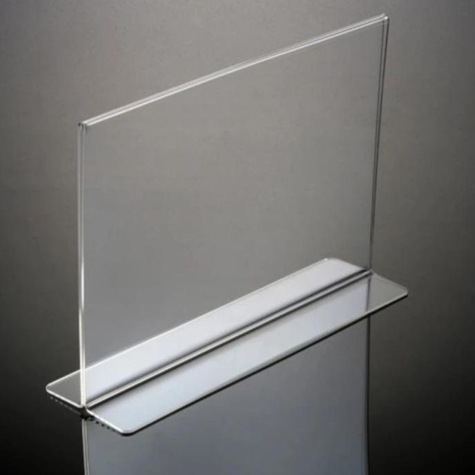 Jual """""] Akrilik Standing Menu tempat brosur Cofee Shop meja acrylic ...