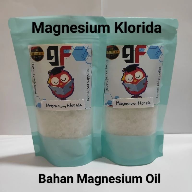 Jual MgCl magnesium chloride flake bahan magnesium oil 250gr | Shopee ...