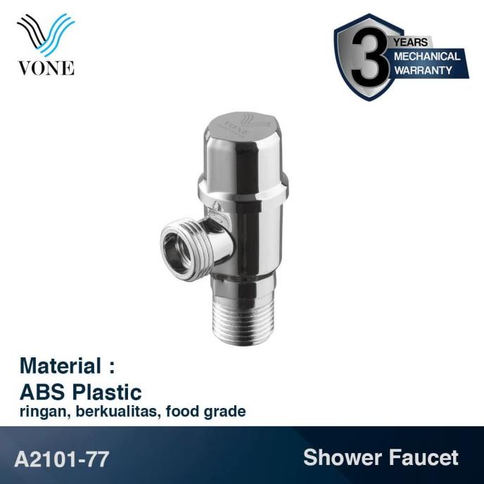 Jual TERLENGKAP VONE A2101-77 KERAN STOP KRAN SHOWER MINI SINGLE ...