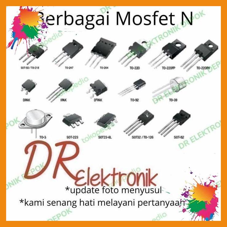 Jual mosfet 50t60 power fet 50a 600v transistor 600volt mospet pet tr ...