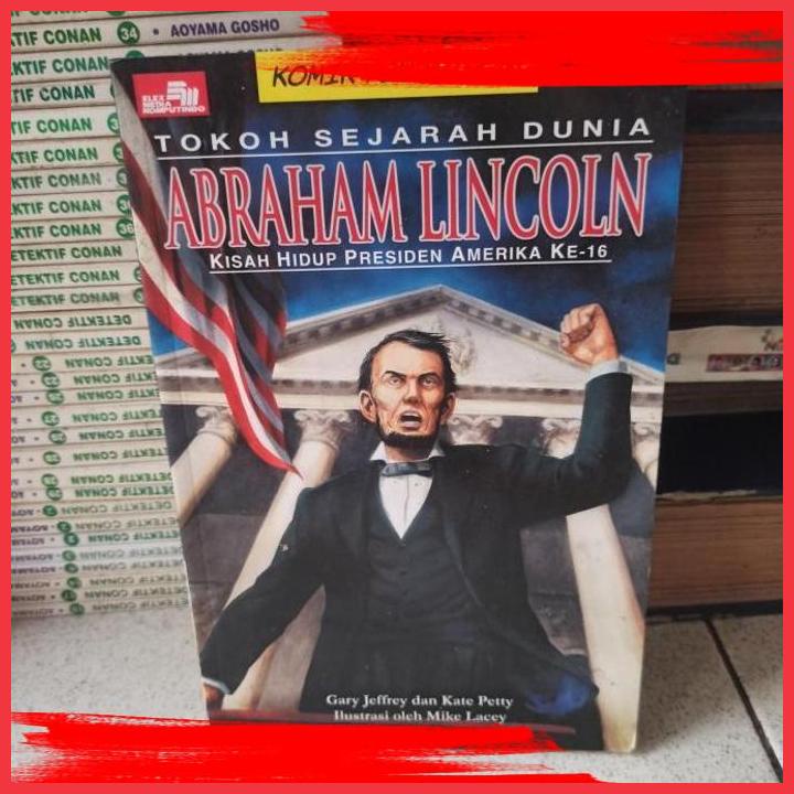 Jual (SARM) KOMIK PENDIDIKAN TOKOH SEJARAH DUNIA ABRAHAM LINCOLN ...
