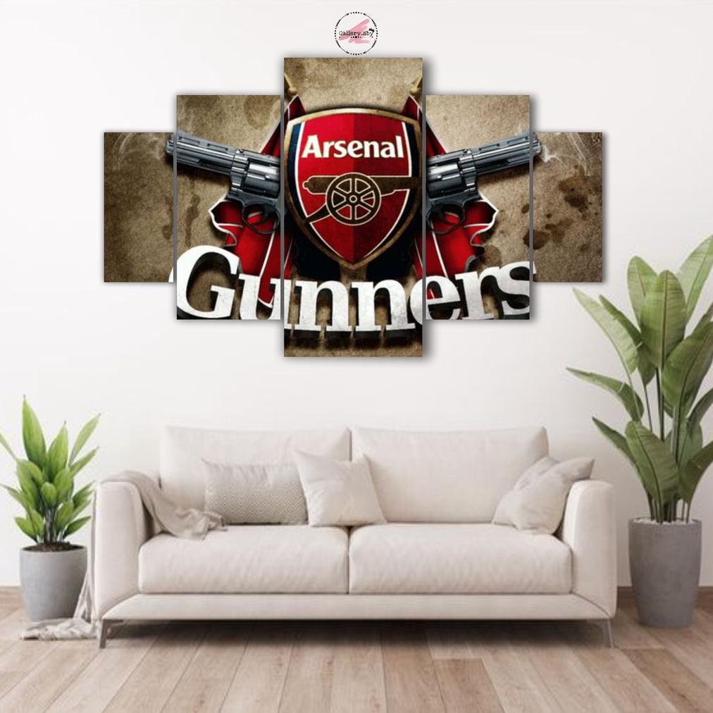 Jual COD 1 SET Pajangan Hiasan dinding ARSENAL FC Poster Kayu Wall ...