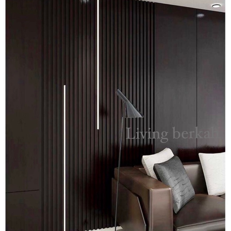 Jual [Original] HOT WALL WPC WOOD PANEL WALLPANEL WPC PVC KAYU DINDING 290x15x1.8CM | Shopee ...