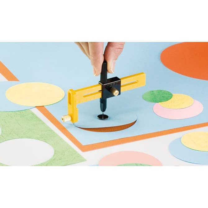 Jual Circle Cutter Olfa Cmp-1 Untuk Memotong Lingkaran Compass Cutter Up To 15 Cm | Shopee Indonesia