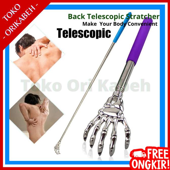 Jual Alat Garuk Penggaruk Garukan Punggung Teleskopik Stainless Tahan ...