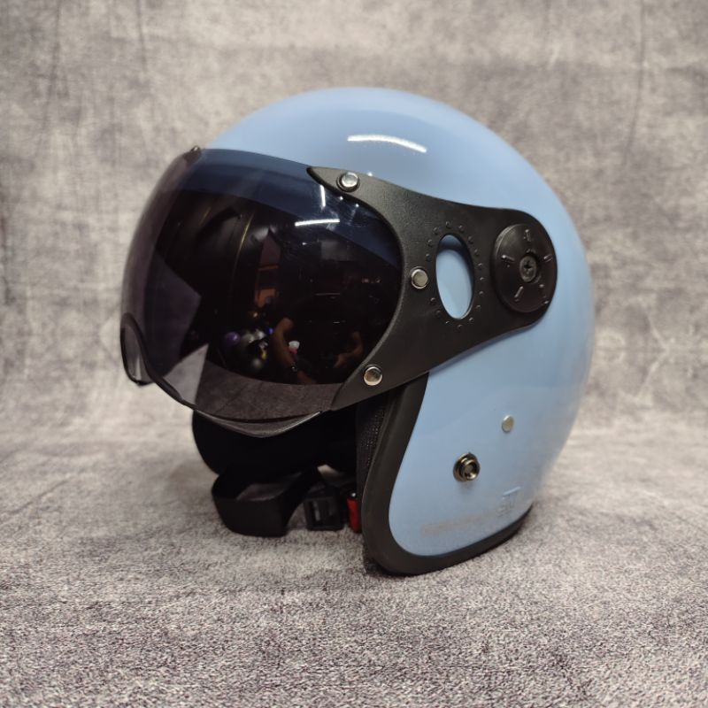 Jual HELM BOGO RETRO PILOT ITALY | Shopee Indonesia