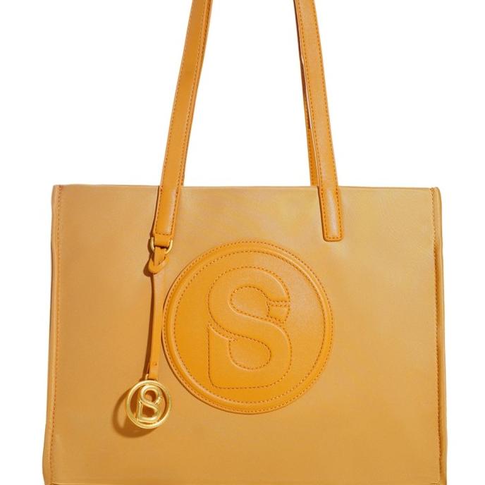 Jual Tas Buttonscarves Aaliya Small Tote Bag - Apricot ORIGINAL ...