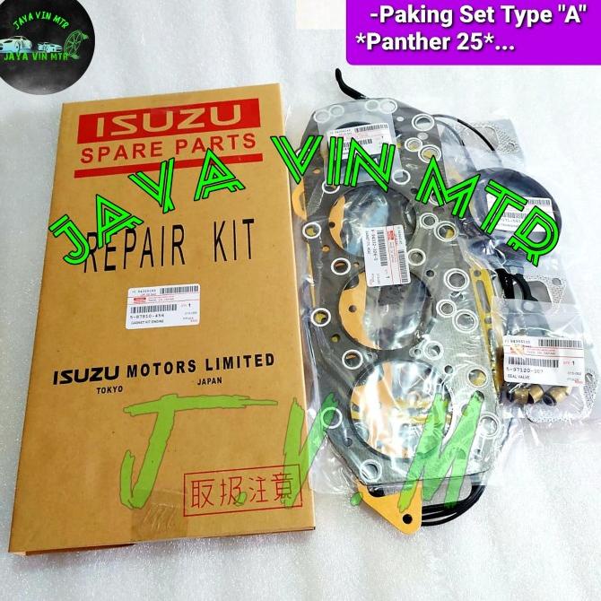 Jual Packing Paking Set Gasket Full Set Panther 2.5 2500Cc 4Ja1 Original | Shopee Indonesia