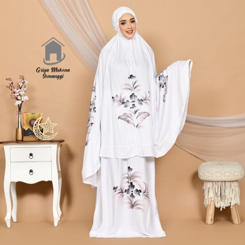 Jual Mukena Lukis Batik Hand Made Original Bonus Tas Cantik Bisa COD ...