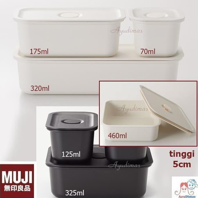 Jual MUJI PP Lunch Box / storage container with valve - kotak bekal ...