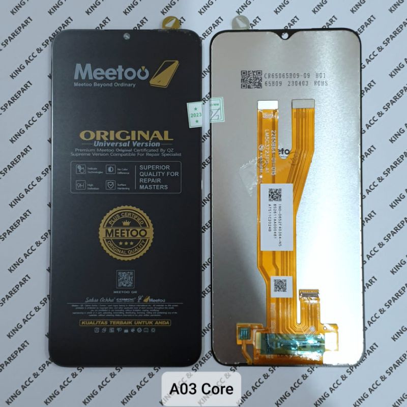 Jual ORIGINAL MEETOO LCD TOUCHSCREEN SAMSUNG GALAXY A03 CORE A032 ...