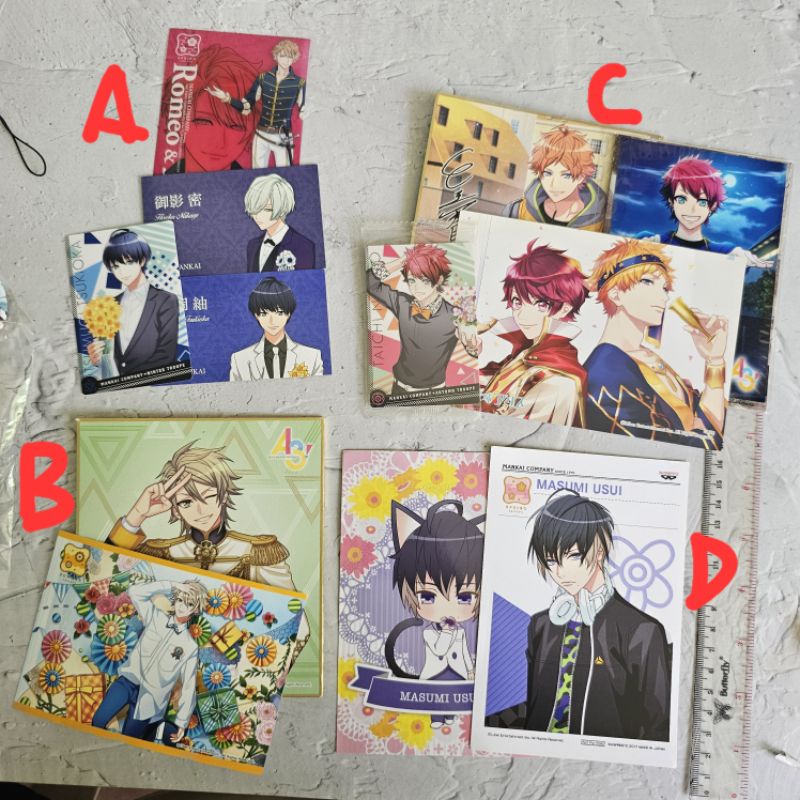 Jual merch A3! art sheet shikisi bromide taichi nanao citron masumi dkk | Shopee Indonesia