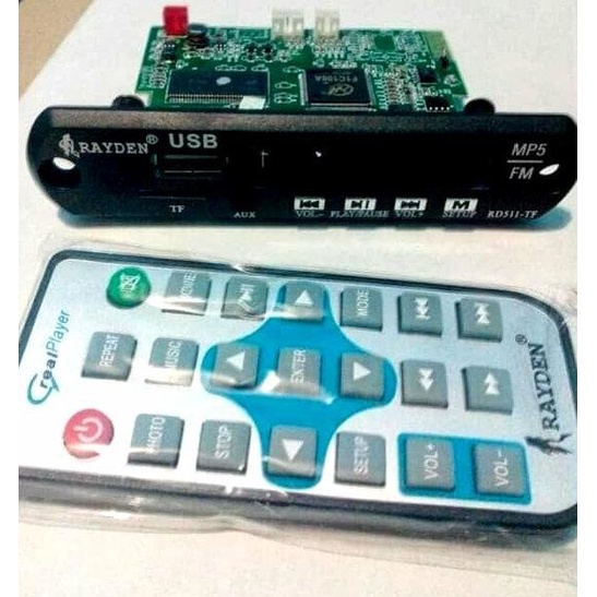 Jual MODUL MP5 KIT MP5 VIDEO PLAYER FM RADIO KIT MP5 VIDEO PLAYER FM ...