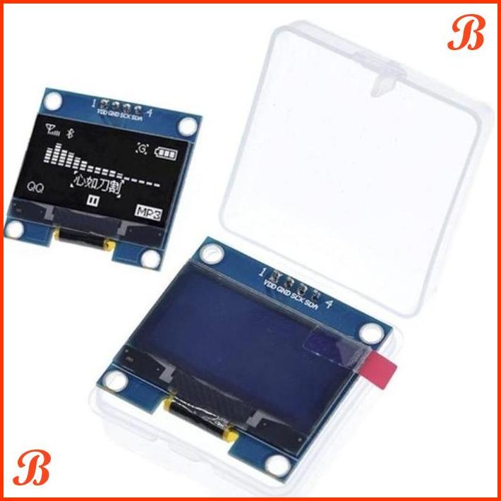 Jual OLED 1.3 INCH WHITE IIC I2C 128X64 LCD DISPLAY MODULE 4P 4 PIN 12864 | ASR | Shopee Indonesia