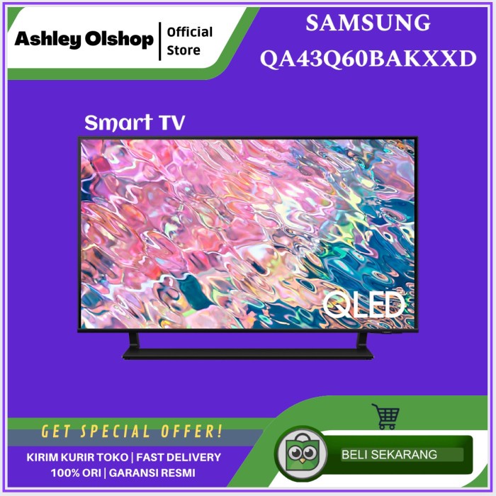 Jual Samsung 43Q60B 43" Tv Qled 4K Q60B Samsung Qa43Q60Bakxxd Qled 43 ...
