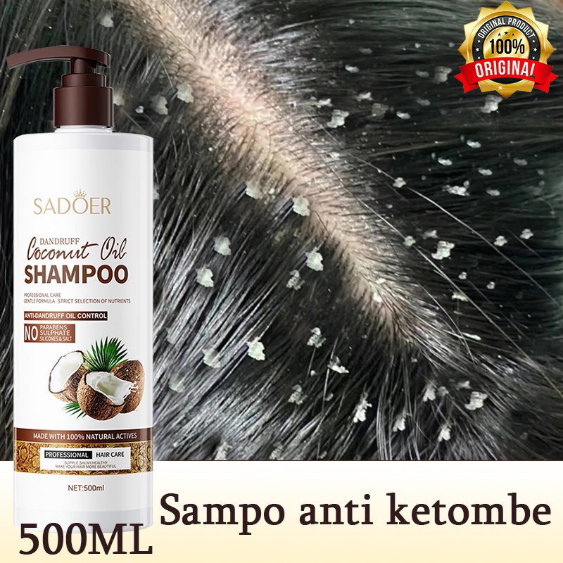 Jual Sampo anti ketombe Sampo ketombe Shampo kutu rambut 500ML Asam amino anti ketombe ...