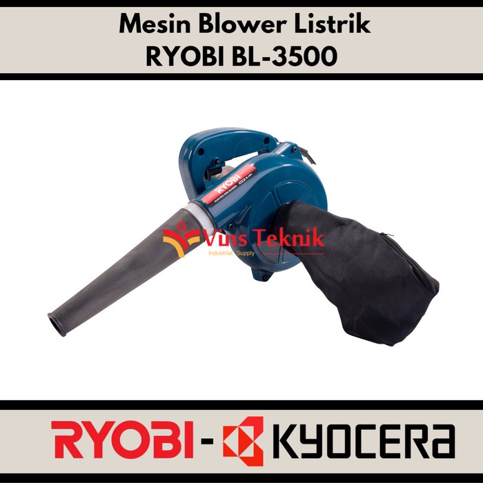 Jual Mesin Blower Vacuum Bl3500 Ryobi Bl-3500 Berkualitas | Shopee Indonesia