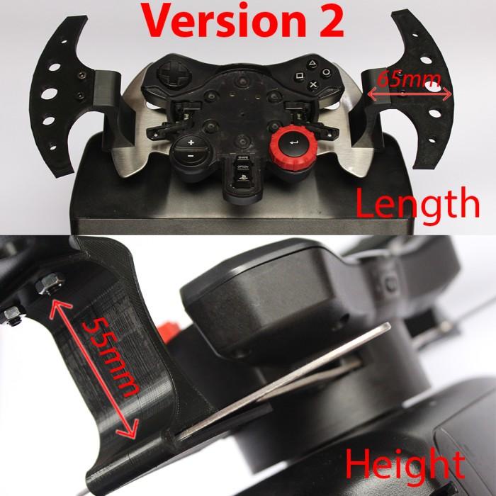 Jual Paddle Shifter Extention Logitech G29 G92X Quickrelease Solution ...