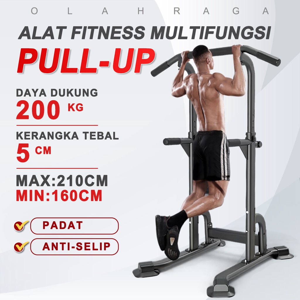 Jual Alat fitness pull-up multifungsi / alat pull-up rumahan ...