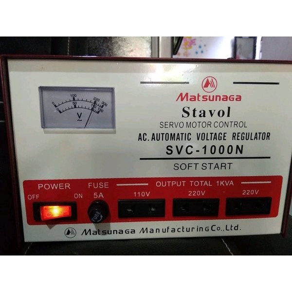 Jual Matsunaga Stavol Stabilizer 1000Watt | Shopee Indonesia