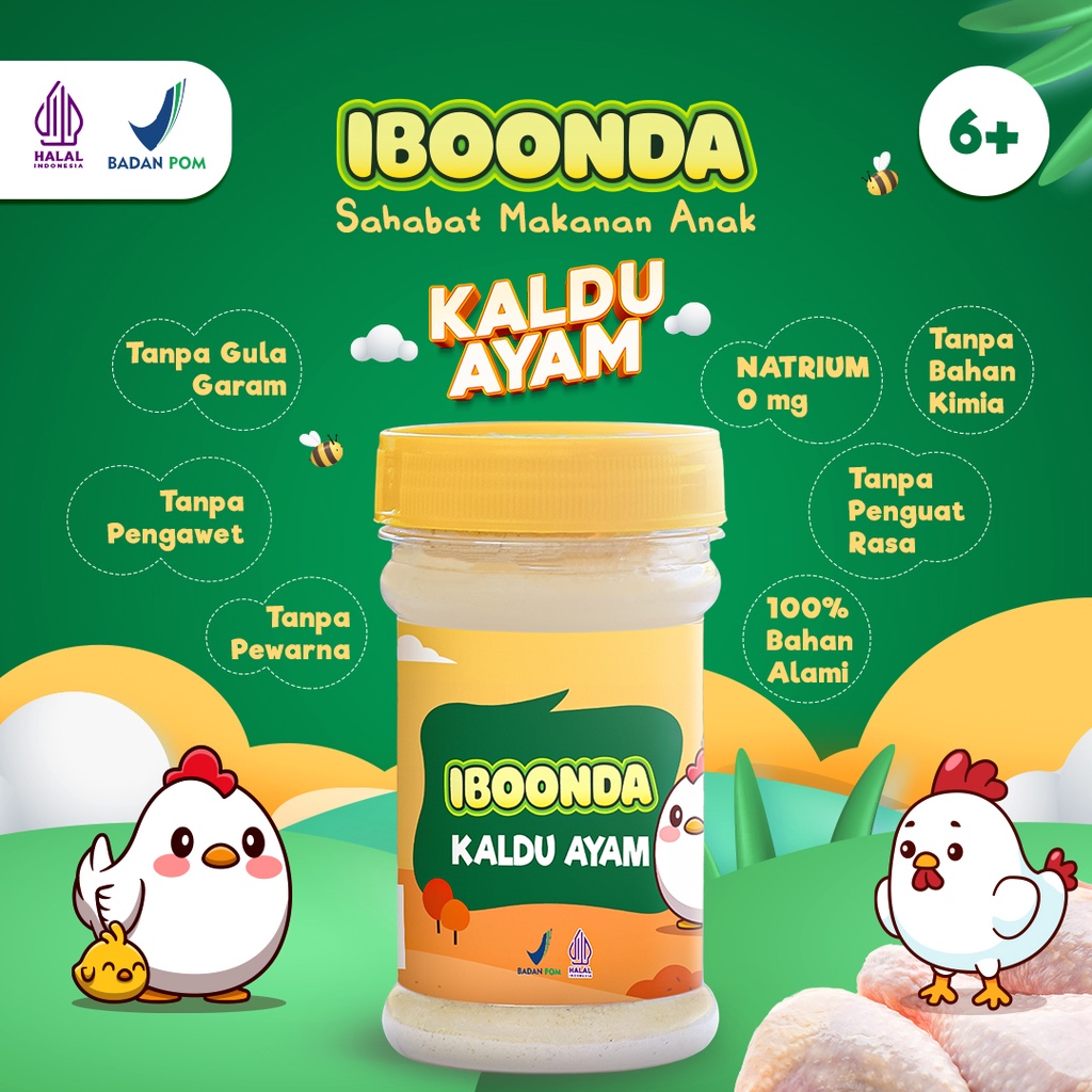 Jual IBOONDA Kaldu MPASI Kaldu Bayi Non MSG Non Gulgar | Shopee Indonesia