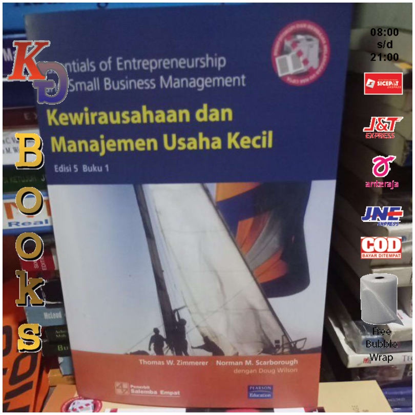 Jual Kewirausahaan dan Manajemen Usaha Kecil edisi 5 buku 1 - Thomas W ...
