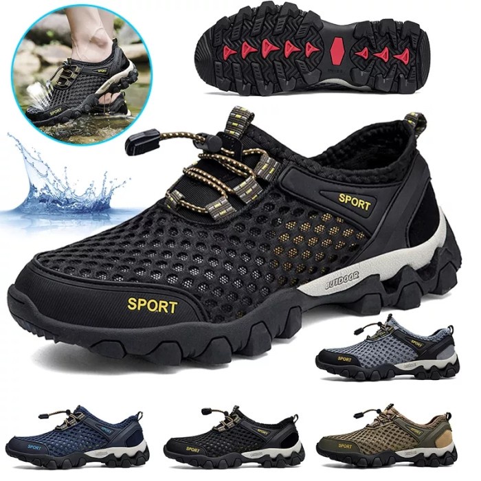 Jual Sepatu Gunung Pria Hiking Outdoor Adventure Original Sport Camping ...